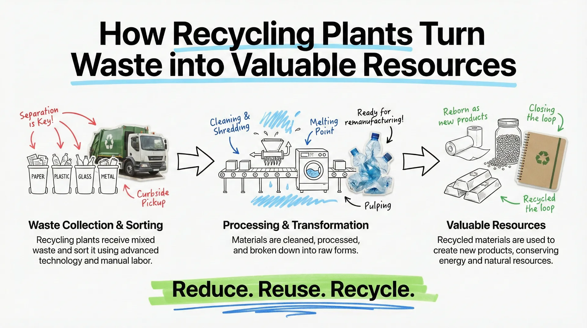 How Recycling Plants Turn Waste into Valuable Resources - Experts in ...